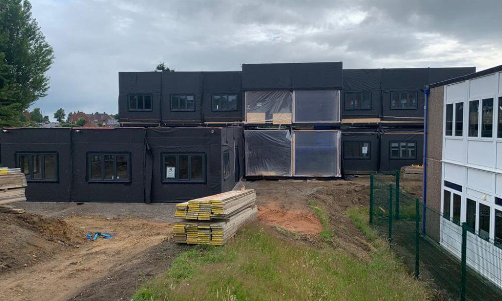 Modular Classroom - Rawmarsh Community School - Hawker Modular